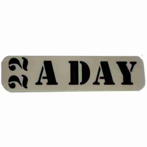 22 A Day Helmet Sticker | West Virginia Patriot Guard